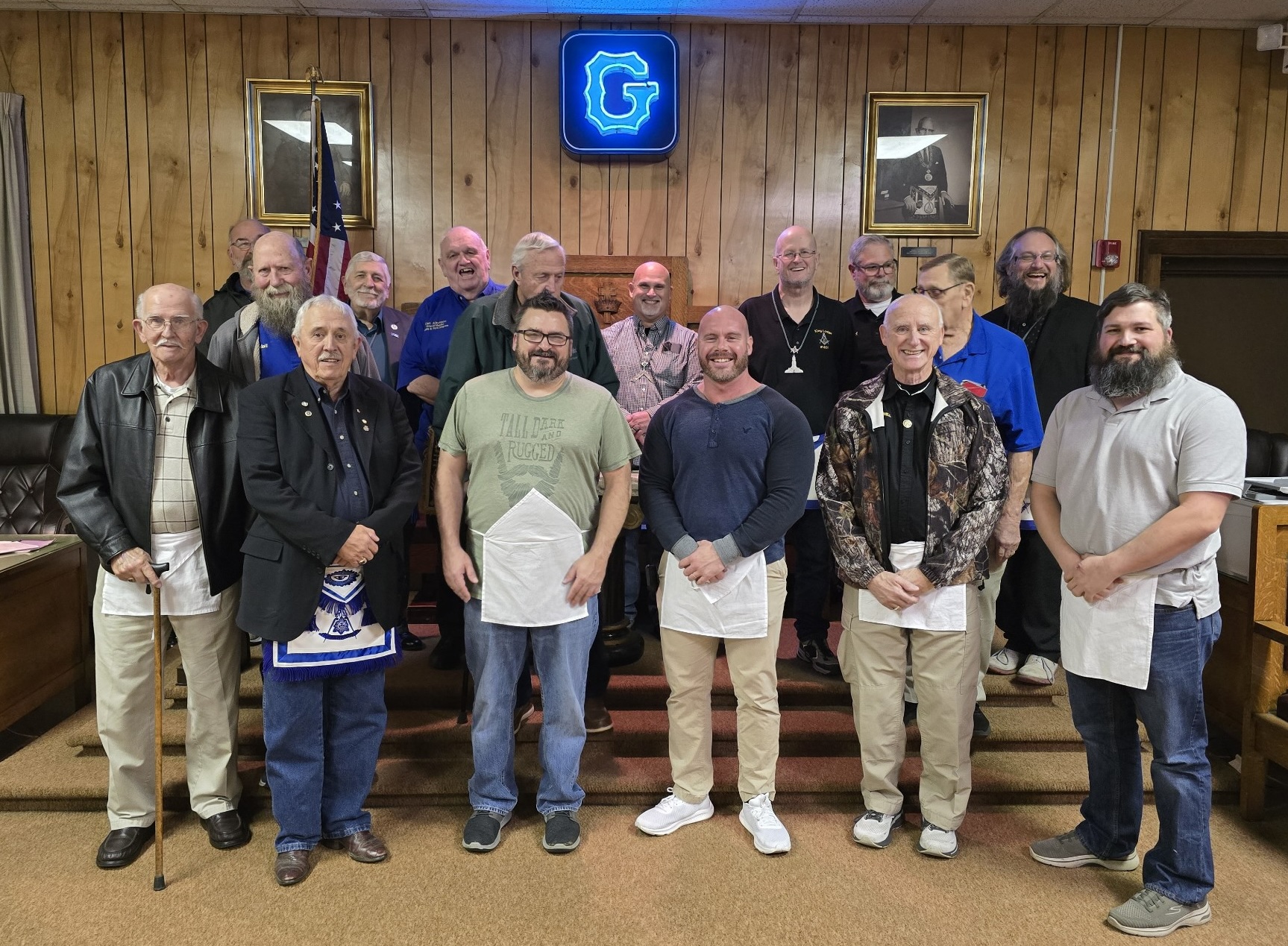 A Night of Fellowship: Entered Apprentice Degree - King Lodge No. 461